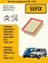 SUFIX Фильтр воздушный ситроен берлинго / CITROEN BERLINGO / BERLINGO FIRST Box ...