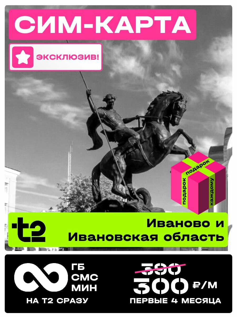 Сим карта теле 2 с безлимитным интернетом и минутами. t2 SIM-карта тариф хватит Ивановская область. За 300 рублей в месяц.