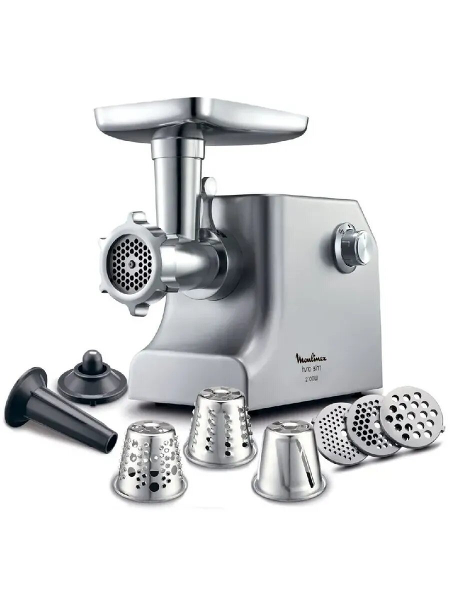 Мясорубка HV10 ME858D32, 2100 Вт, реверс, 5.5 кг/мин