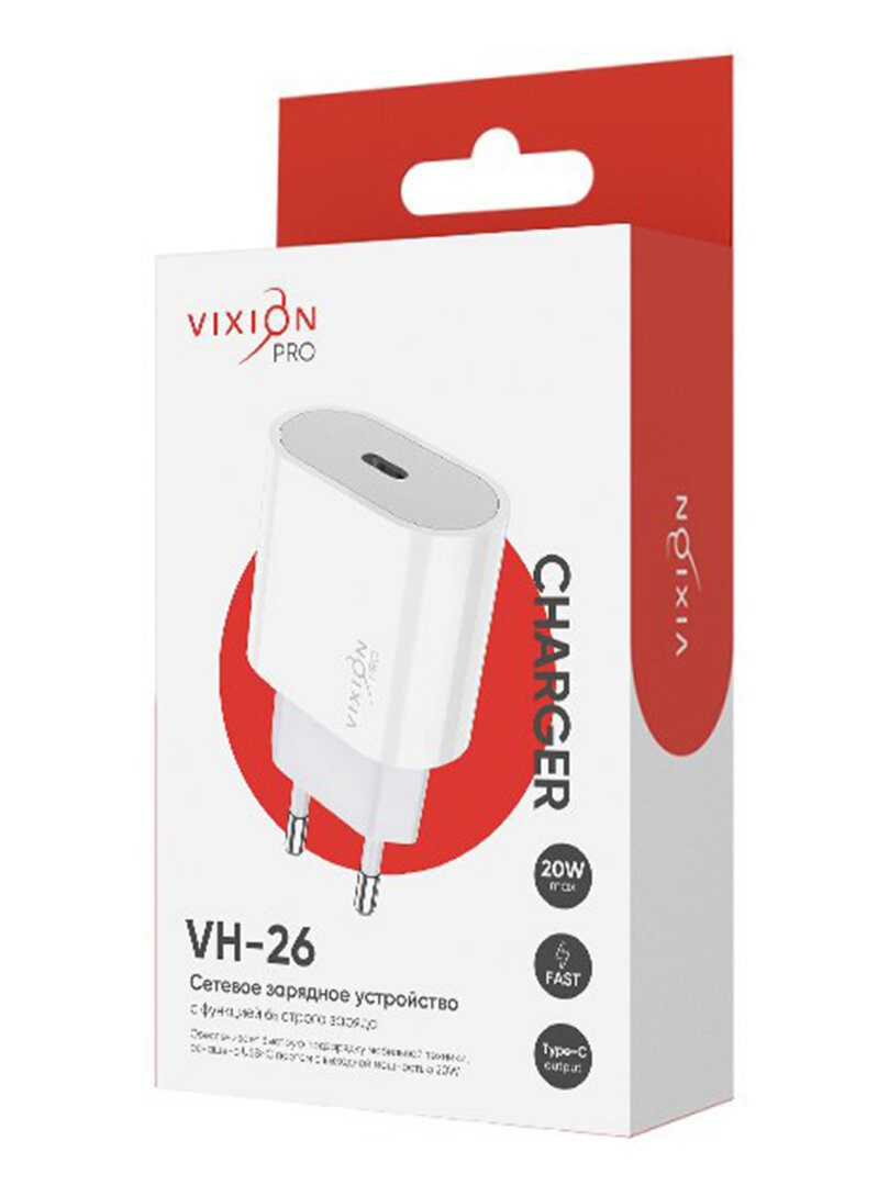 СЗУ VIXION PRO Type-C Power Delivery 20W