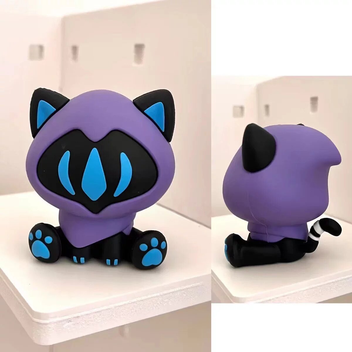 Фигурки Valorant: Clove, Sage, Omen, Jett, Neon Bandai Фиолетовый, Omen