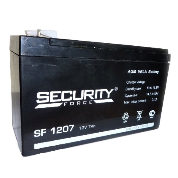 Аккумулятор Security Force / Security Alarm АКБ-7 SF 1207