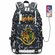 Рюкзак Harry Potter, школьный, уличная мода, печать, лето 2024, с USB-выходом