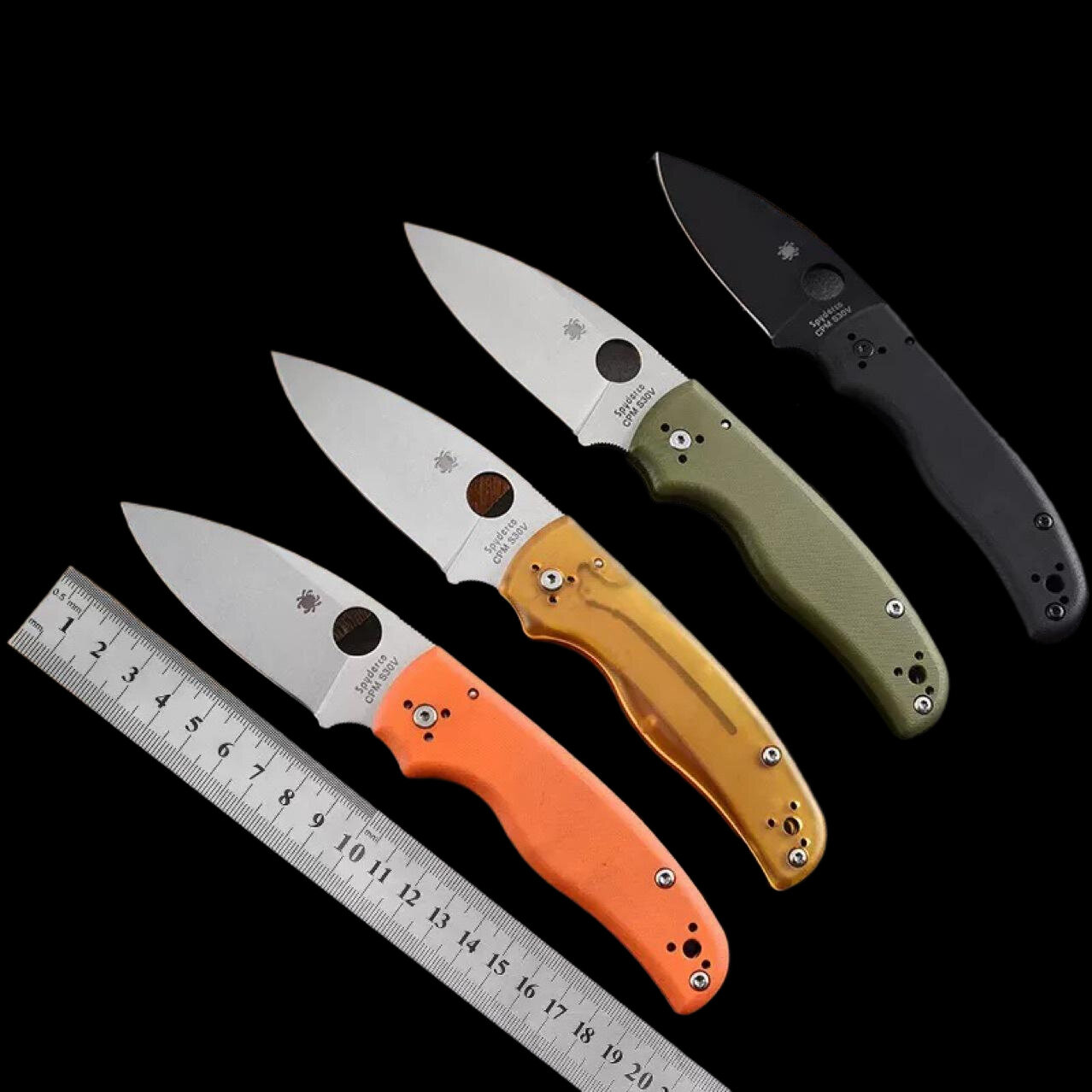 Spyderco C229 Портативный складной нож «Паук», лезвие из высококачественной стали S30V