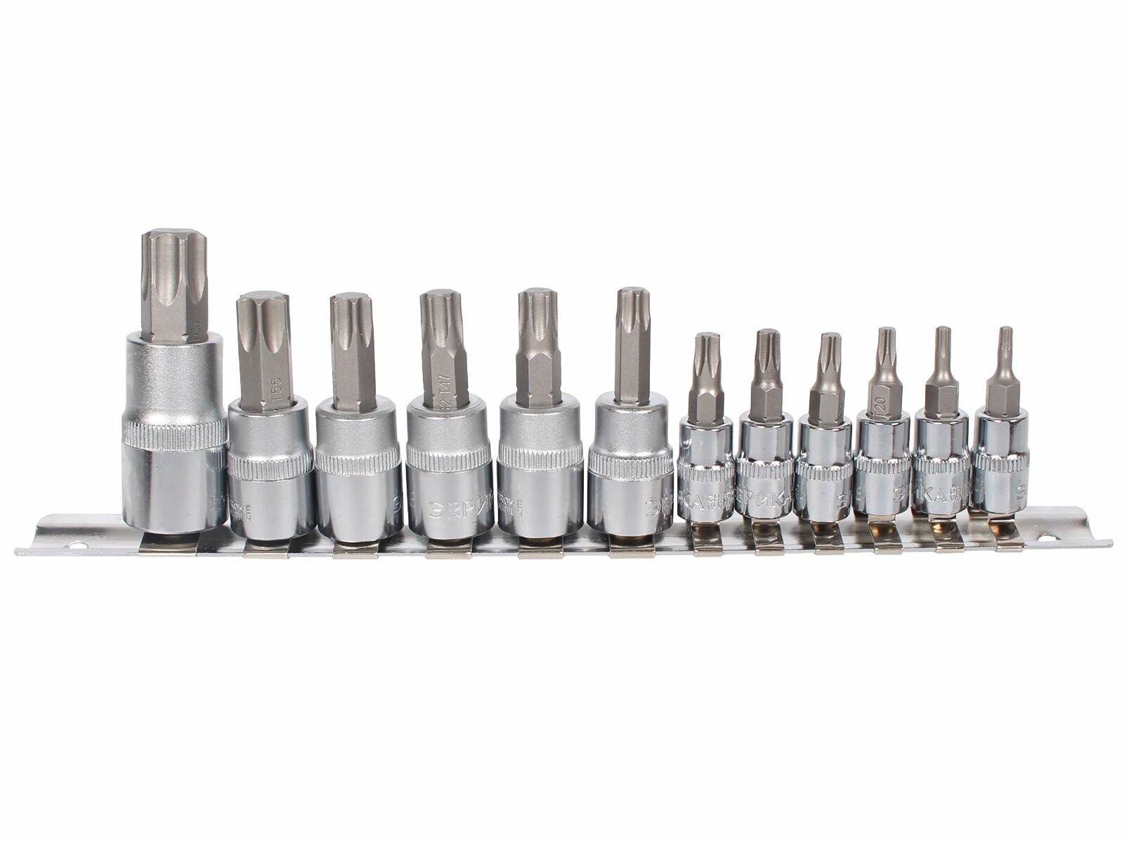 Набор головок эврика torx T10-T60 12 предметов