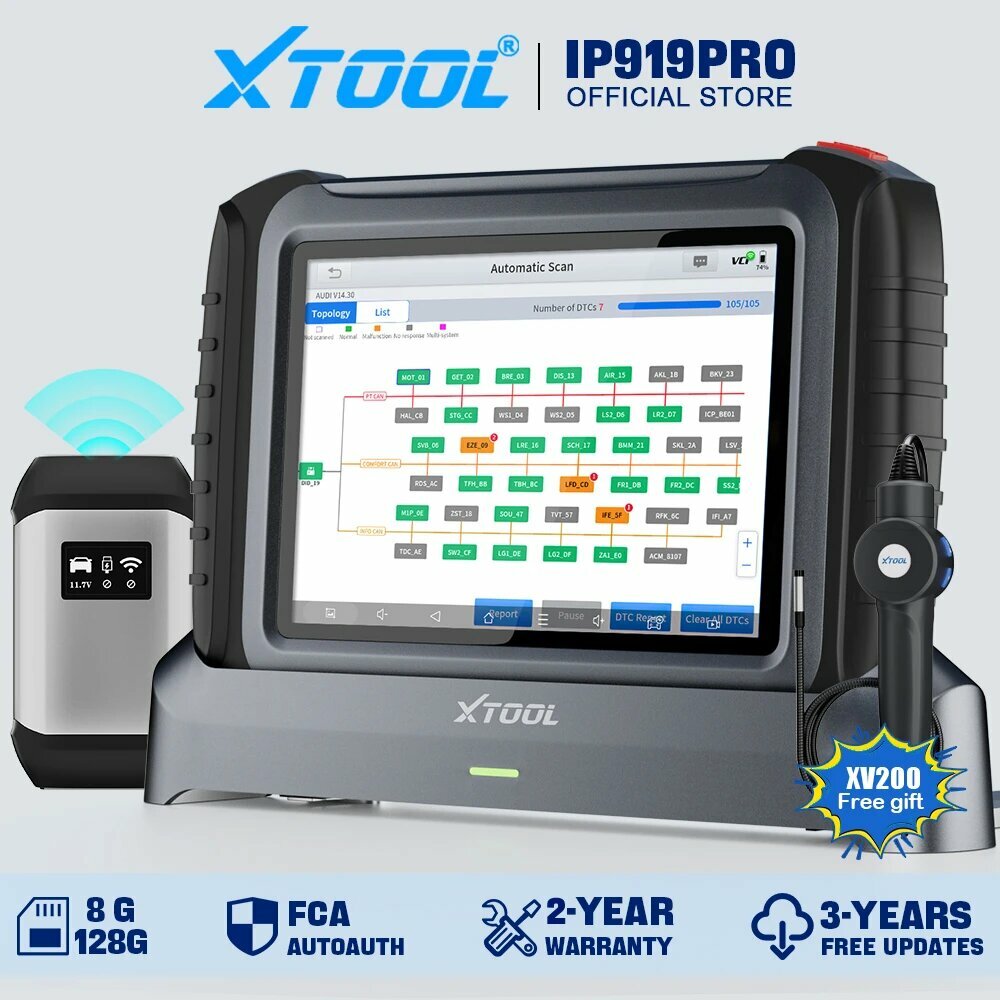 XTOOL IP919 PRO Global Version Автосканер — фото 1