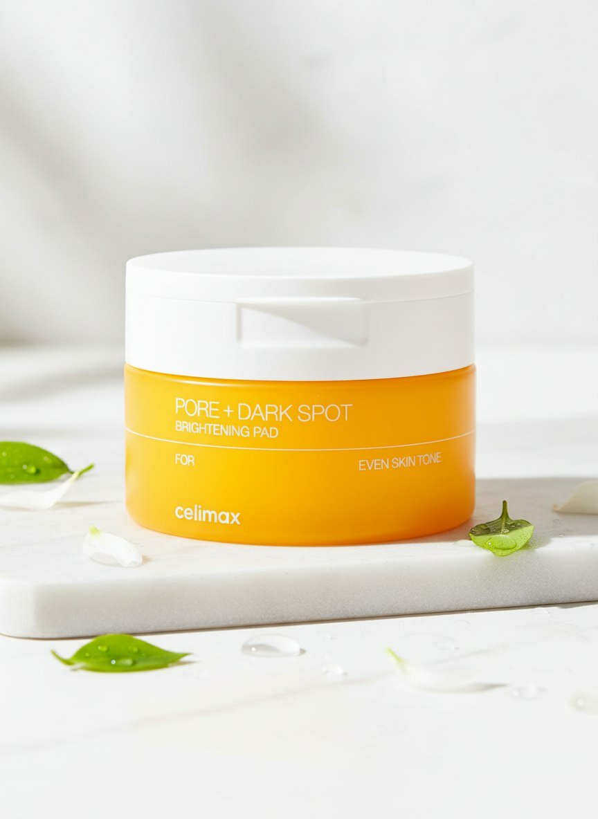 Celimax Осветляющие пэды для лица против пигментации Pore+Dark Spot Brightening Pad, 40шт