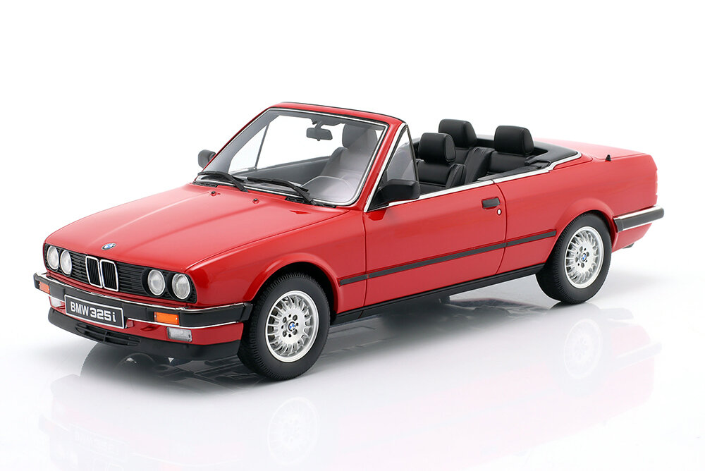Модель коллекционная OTTO MOBILE Bmw 325I E30 convertible 1986 red