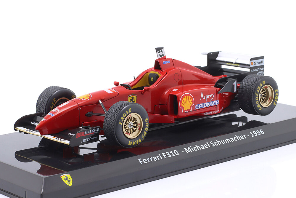 Модель коллекционная Ferrari F310 #1 formula 1 1996 michael schumacher / феррари F310 ФОРМУЛА-1 михаэль шумахер