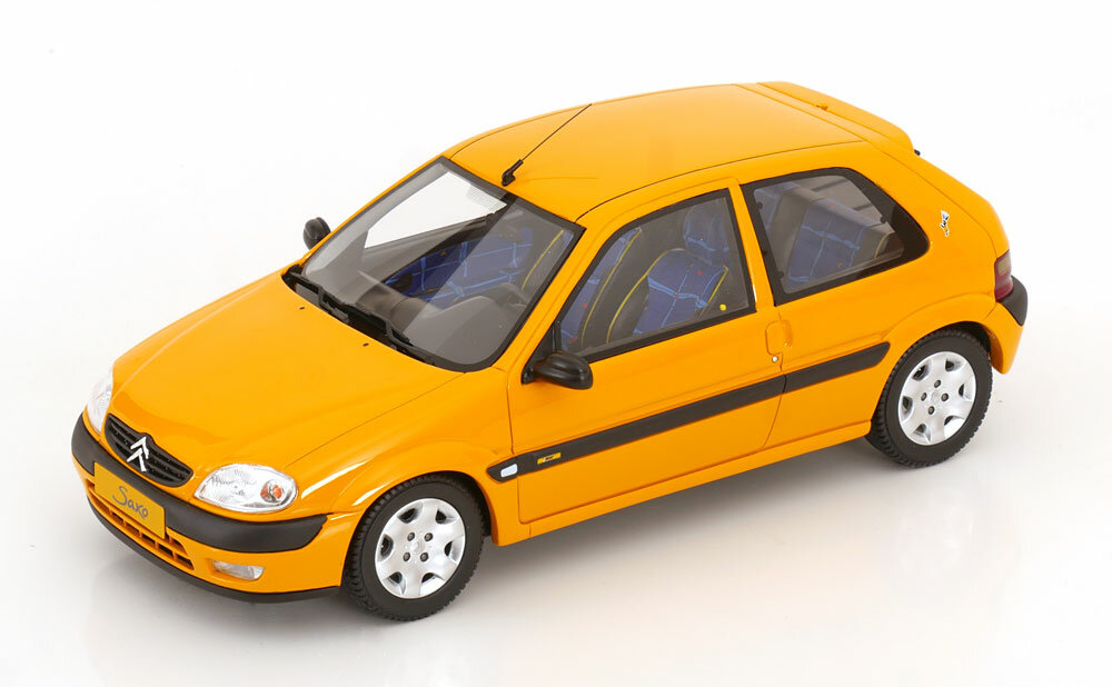 Citroen saxo 1.4 bic phase 2 2000 yellow limited edition 1500 pcs / ситроен саксо 1 4 бик фасе 2 желтый лимитированная серия шт