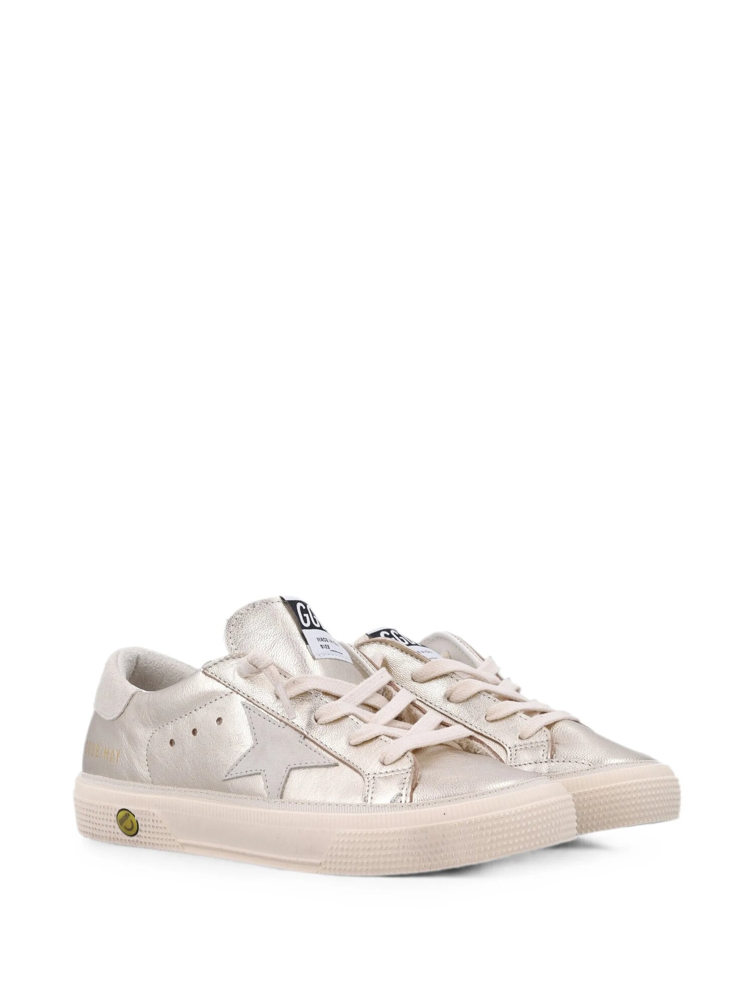 Кроссовки Golden Goose May star-patch sneakers, размер 38 — фото 1