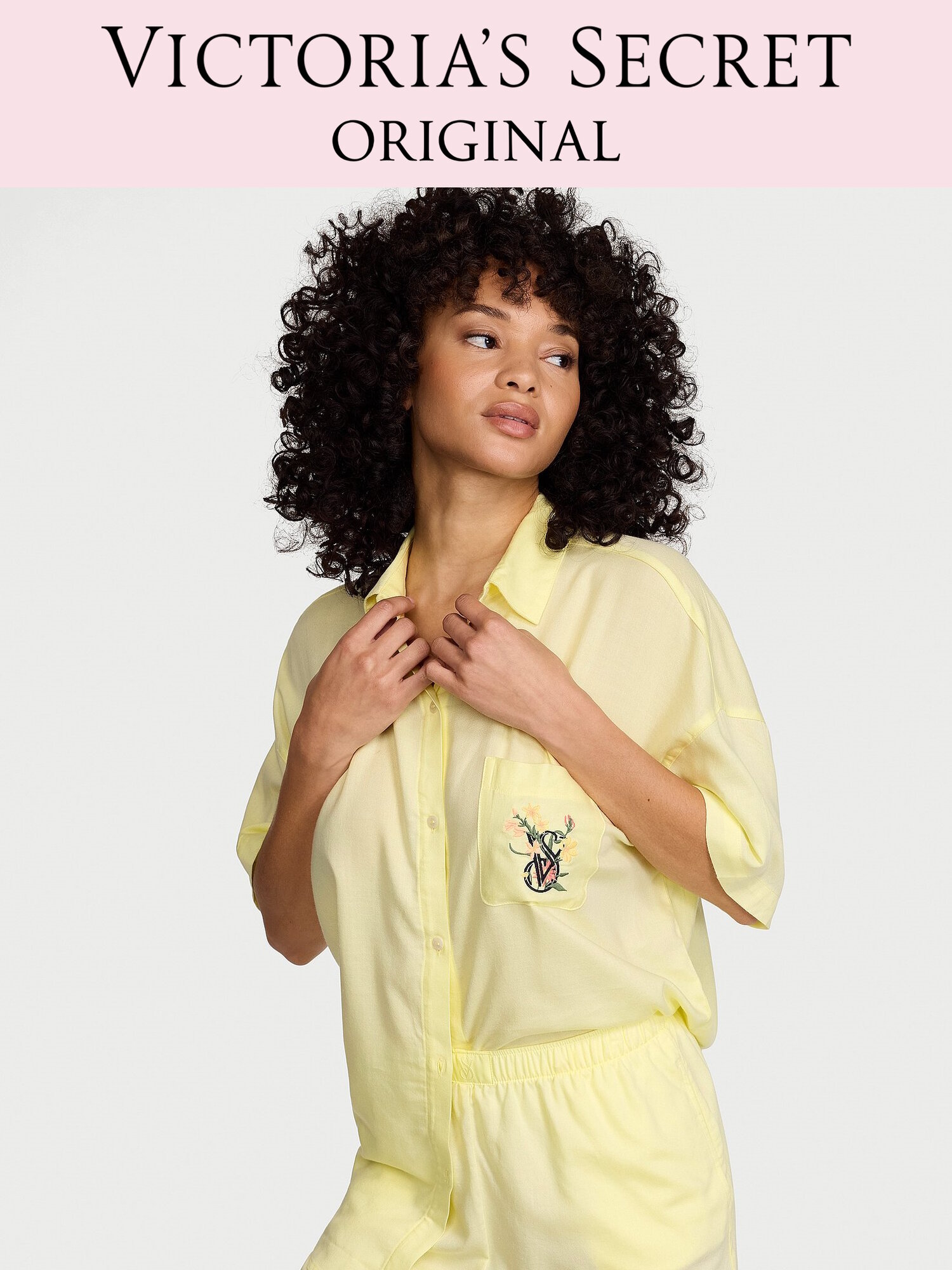 Пижама Victoria's Secret Modal-Cotton Short Pajama Set