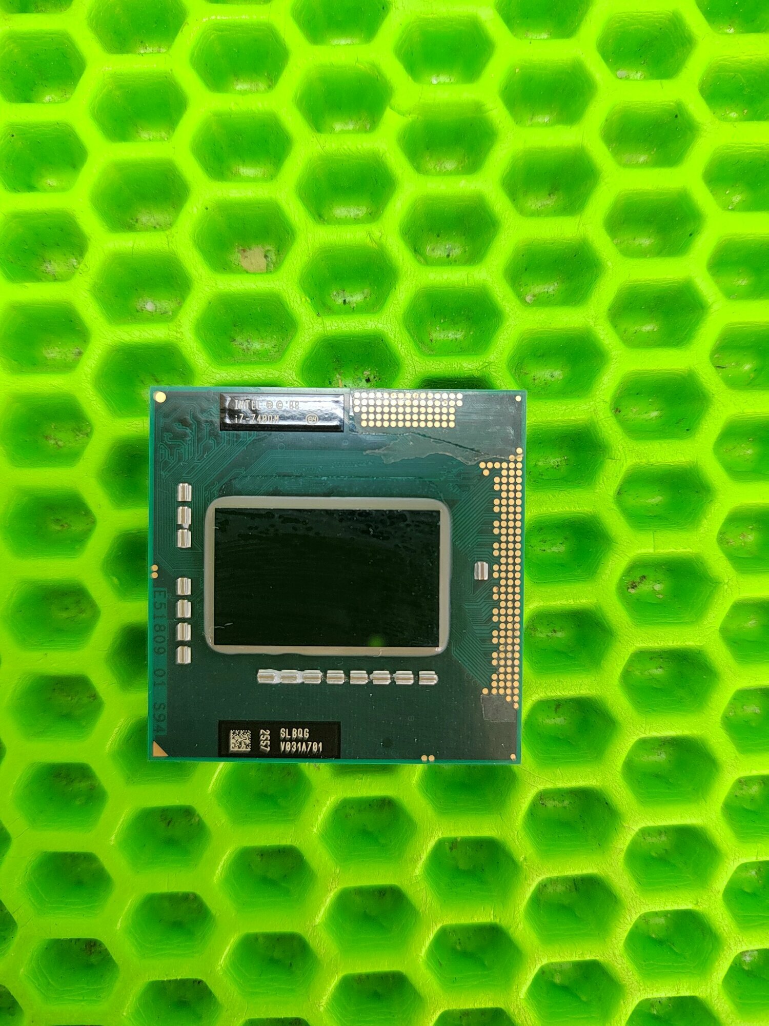 Процессор Intel Core I7-740QM, SLBQG