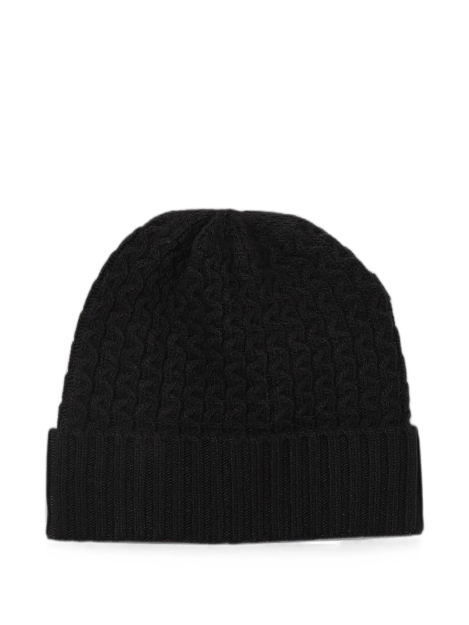 Шапка EMPORIO ARMANI Cable-knit beanie hat для мальчиков, размер M — фото 1