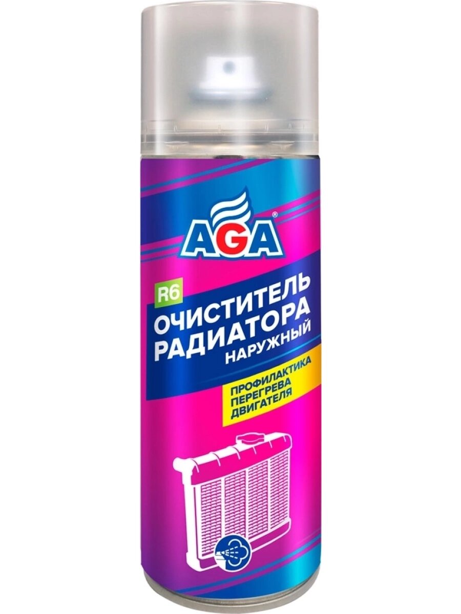 Очиститель радиатора наружный AGA R6 520мл (706R)