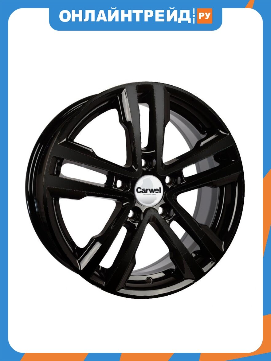 Диск Carwel Аллаки 197 6.5x16/5x108 D65.1 ET40 BK