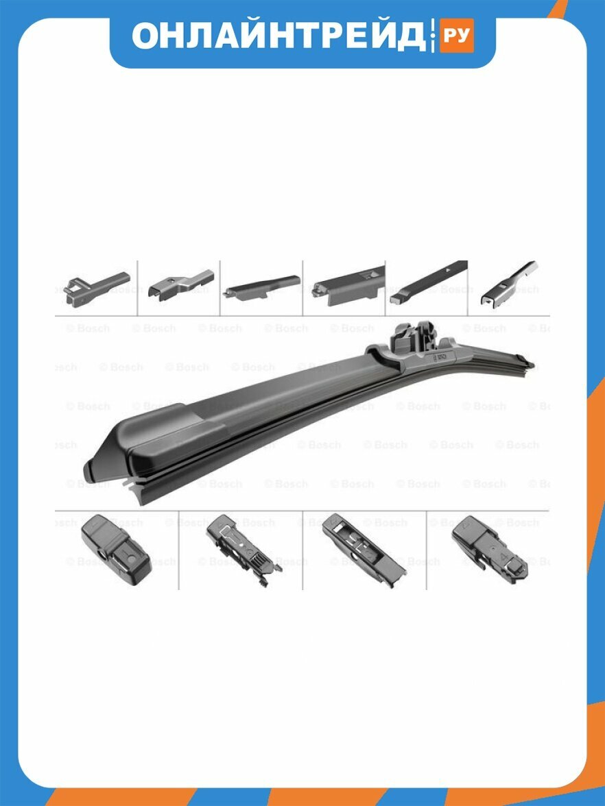 Щетка стеклоочистителя Bosch Aerotwin Plus AP 380 U 380 мм, бескаркасная, универсальная, 1шт, 3397006942