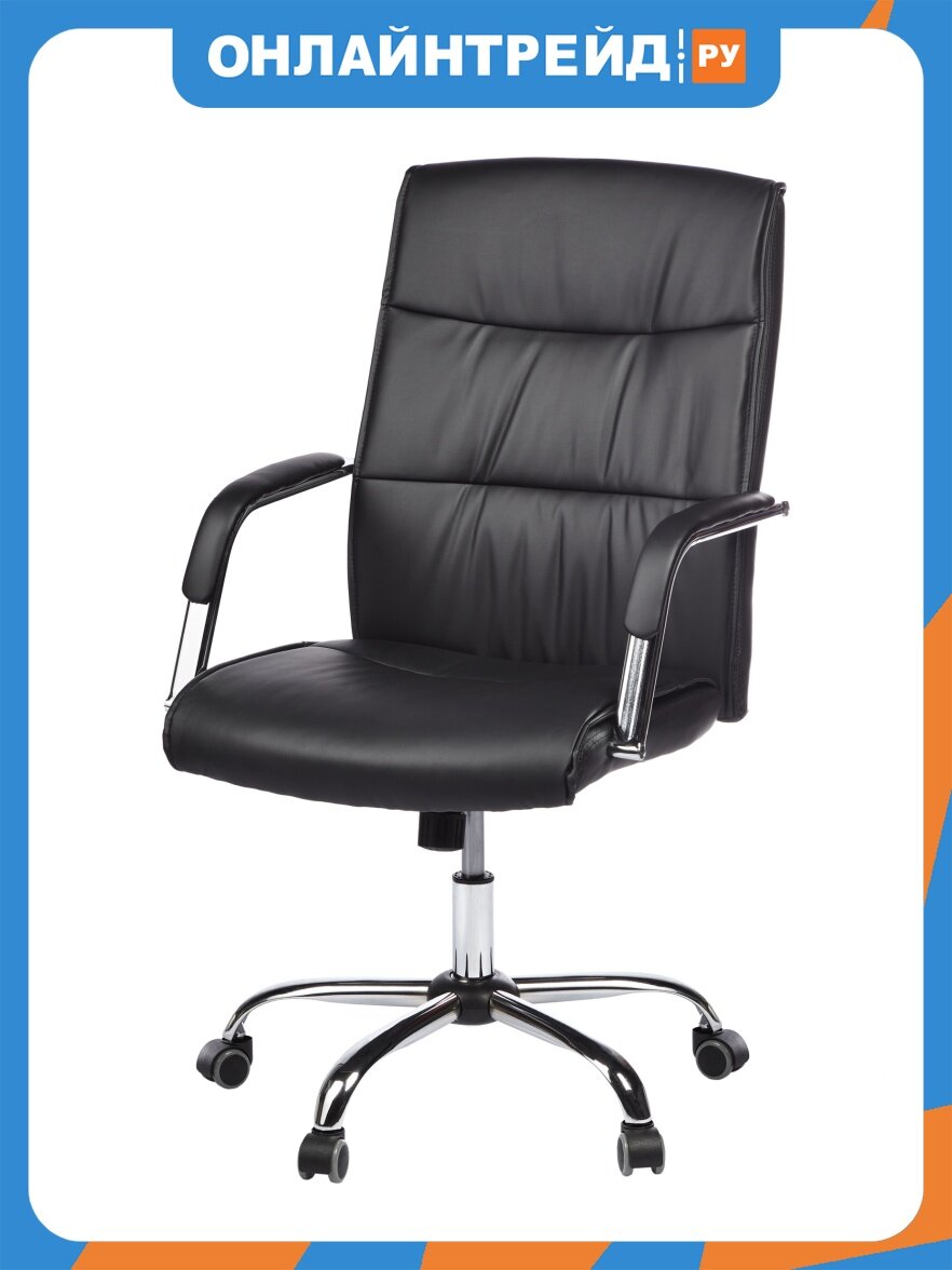 Кресло офисное Easy Chair BN_SH_EChair-509 TPU к/з черный