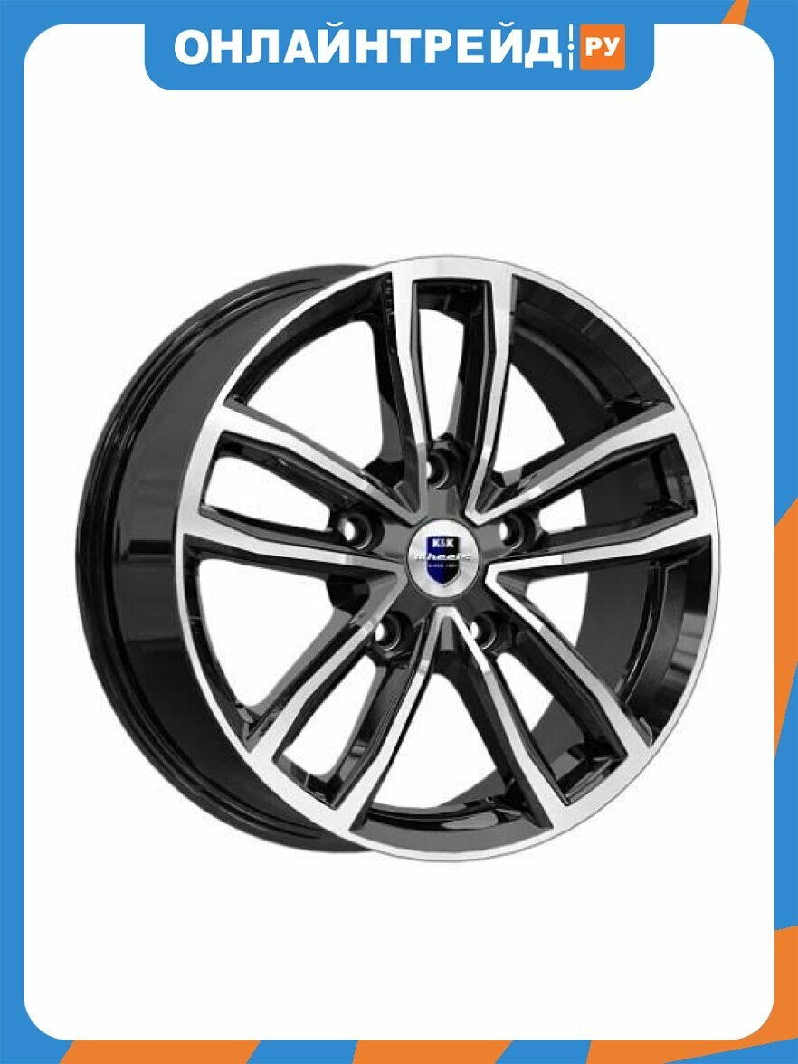 Диск K&k Каланг (КС1086) 6.5x17 5/112 ET43 D66.6 алмаз чёрный (Арт.81752)