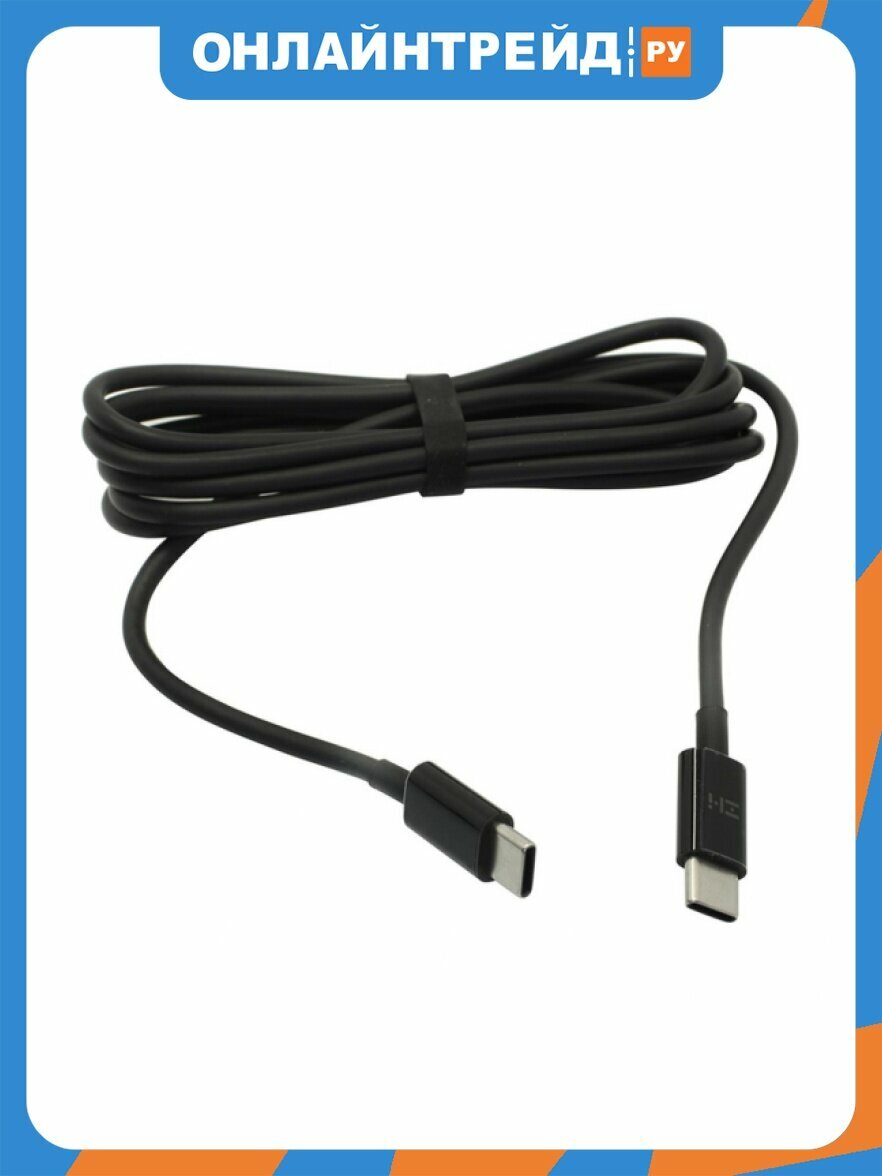 Кабель Acd Nexus 939T Thunderbolt 3, USB-C male - USB-C male, 1м, 20В, 5А, E-mark, Черный