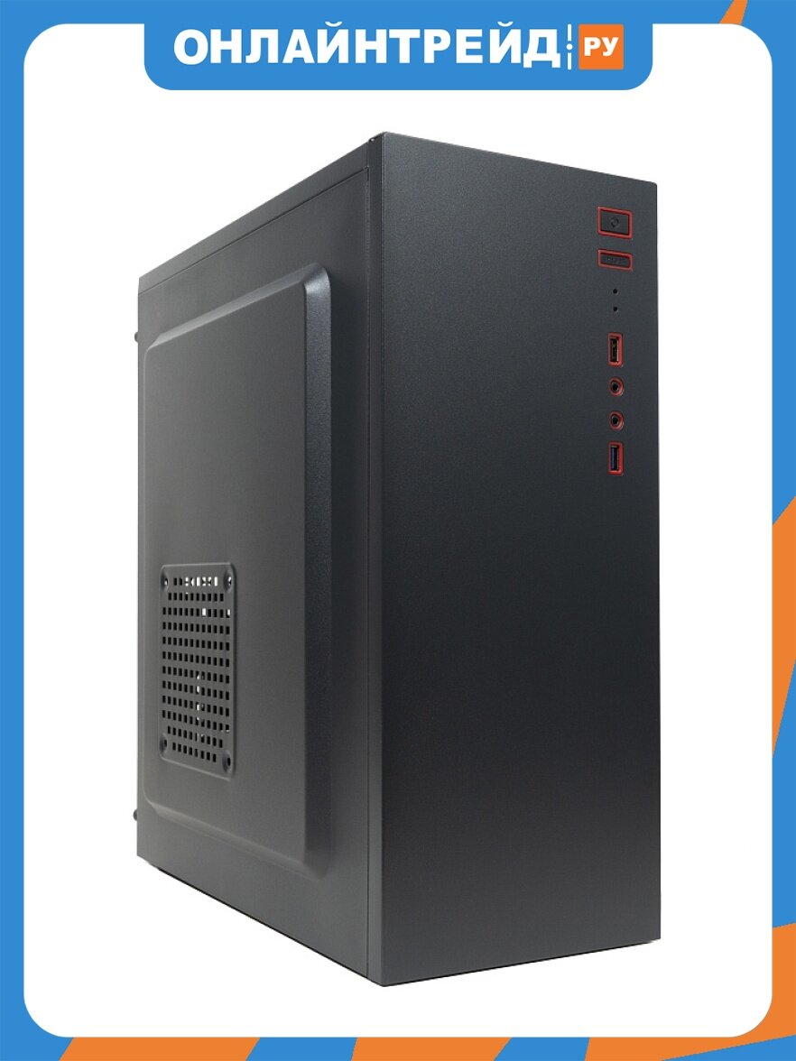 Корпус ATX Filum S20 черный, без БП, USB 3.0/2.0