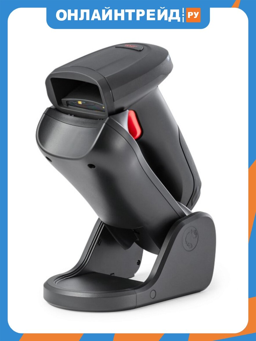 Сканер штрихкода Атол SB5100 BT (2D, черный, USB, Bluetooth 5.0, IP42, c подставкой, упаковка 1 шт.)