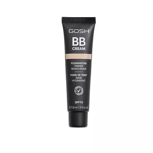 GOSH ВВ-крем для лица Foundation SPF 15, 02 Beige, 30 мл 02 Beige