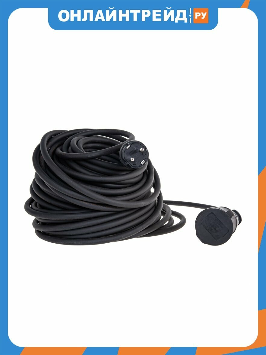 Удлинитель-шнур Gigant с/з КГт 3х2,5 16A 30м IP 44 INDUSTRY EG PE-028