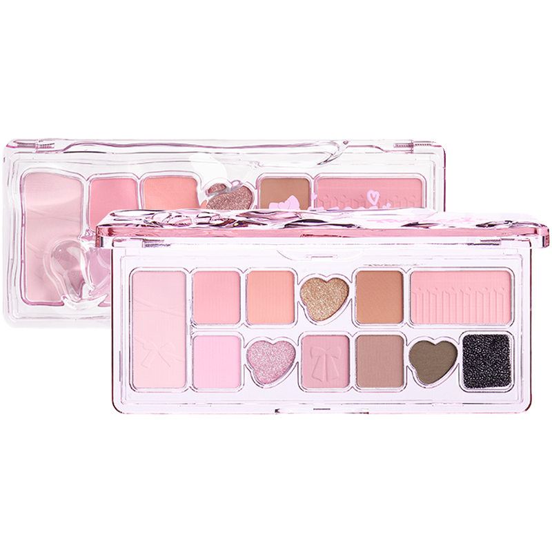 Латка для теней для век женская VEECCI Ribbon Fantasy Eleven Colors Shimmer Brightening Skin Tone, оттенок Y03 Sweet Fantasy