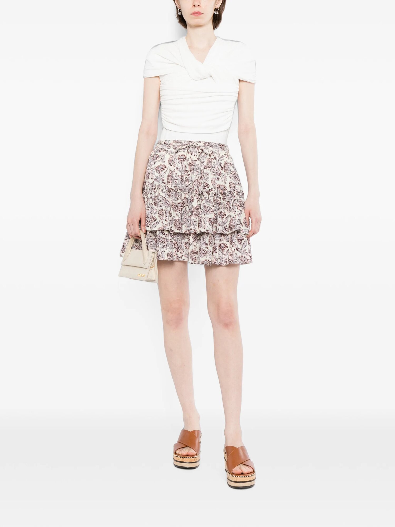 Юбка Ulla Johnson Arlin mini skirt, размер 4 — фото 1