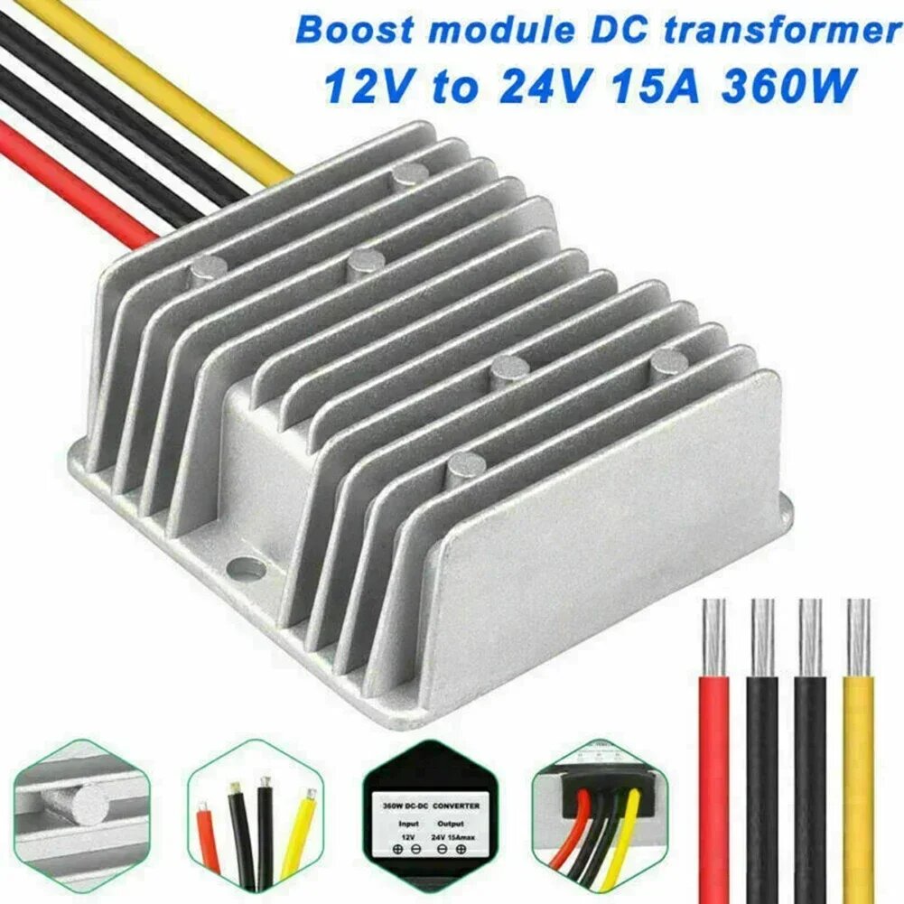 Boost модуль DC 12В-24В 15A 360W