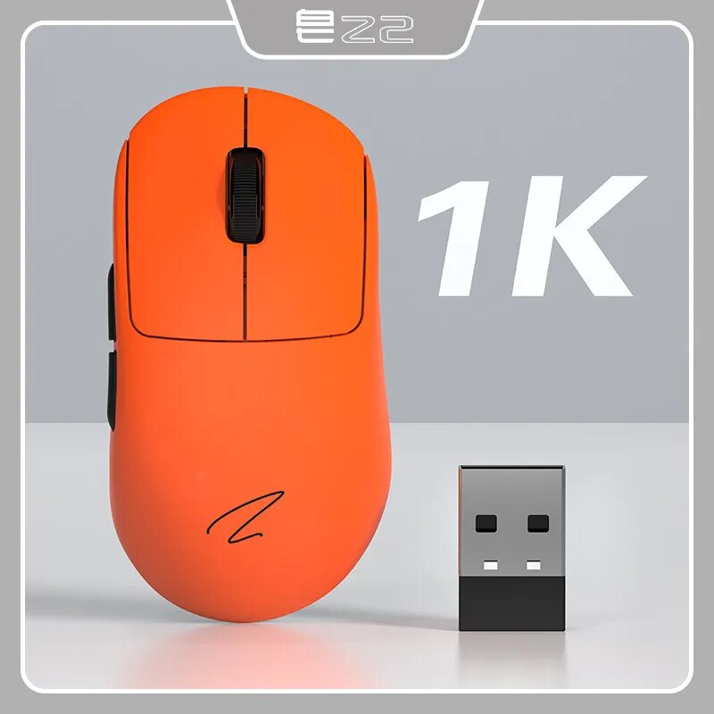 Беспроводная мышь Zaopin Z2 1K Orange