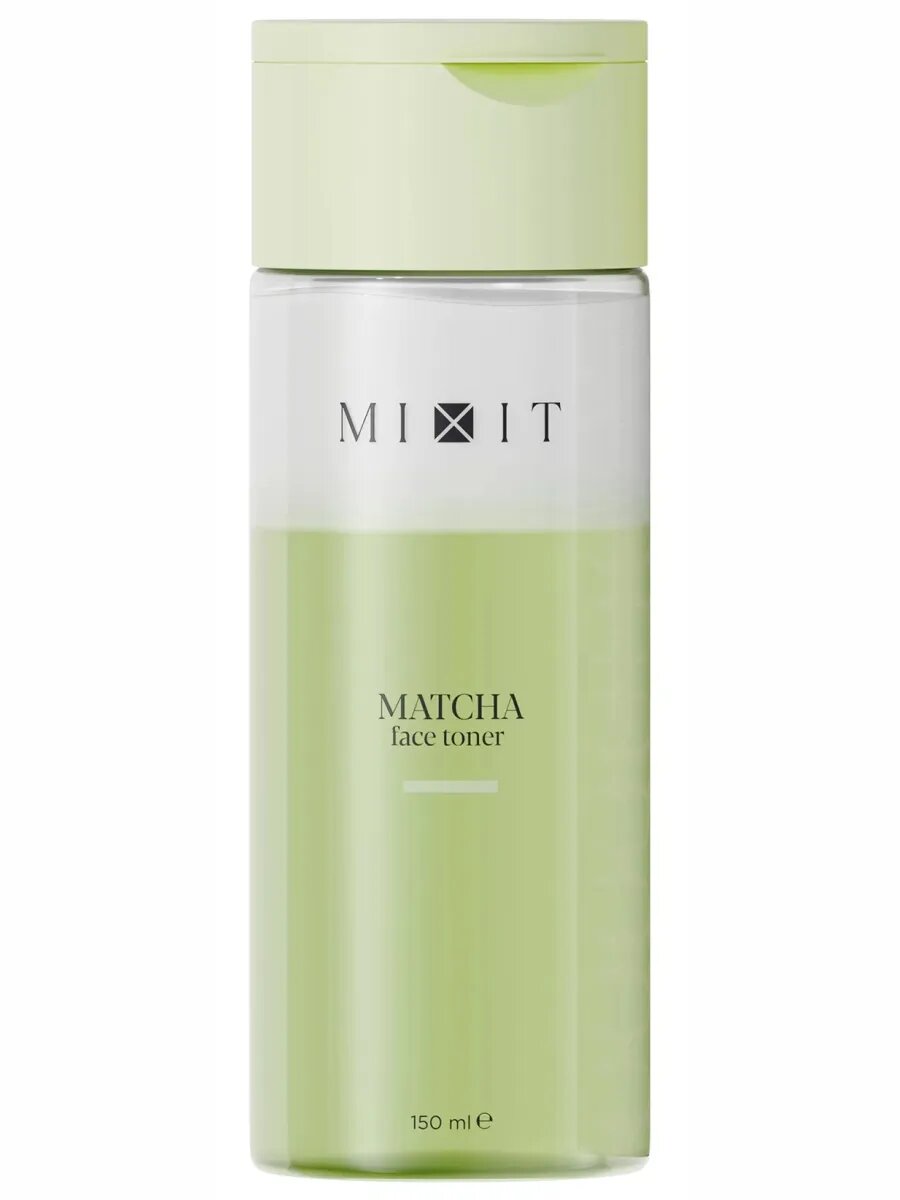 Тонер для лица двухфазный увлажняющий MIXIT с экстрактом матчи 150мл