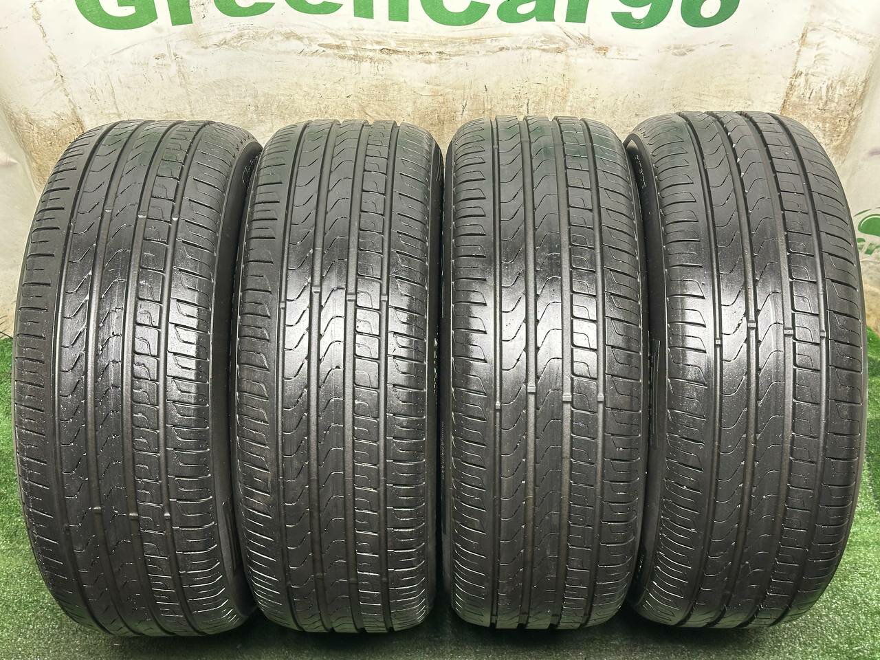 Комплект (4 шт) летних БУ шин Pirelli Cinturato P7 215/55 R17 13% износ ISJ959138