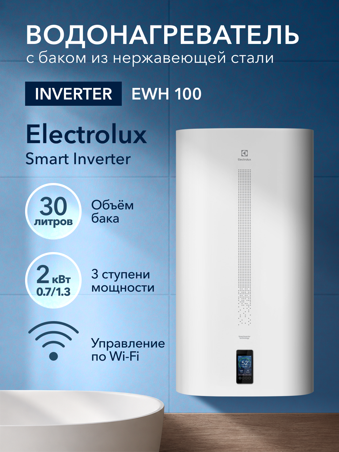 Водонагреватель Electrolux EWH 100 SmartInverter
