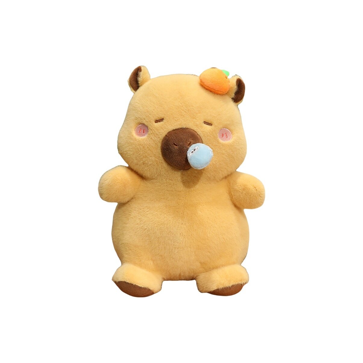 Плюшевая игрушка-обнимашка унисекс AOLETU Capybara, 30 см