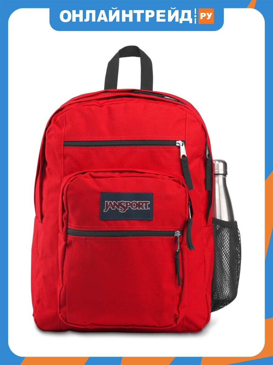 Рюкзак Jansport Big Student Backpack Red Tape EK0A5BAHN58