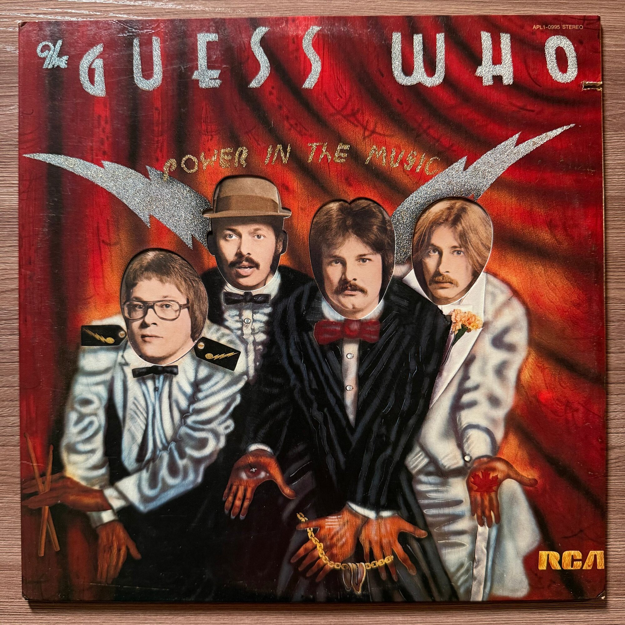 Виниловая пластинка The Guess Who Power In The Music (США 1975г.)