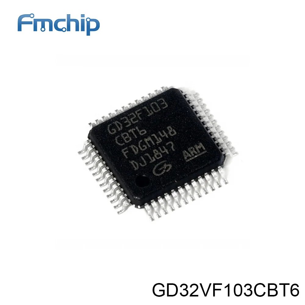 FMchip GD32VF103CBT6 микроконтроллер 108 МГц 1Pcs