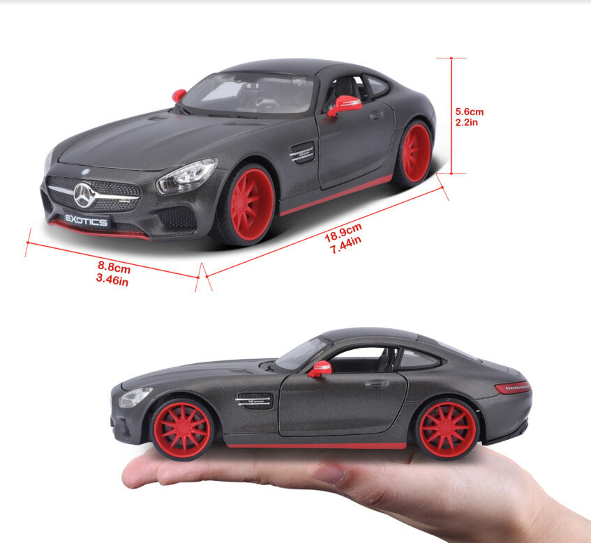 Maisto Figure 1:24 Lambo simulation alloy car model modified toy sports car boys gift collection gift
