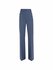 Брюки Victoria Beckham Alina tailored trousers, размер 6, Синий принт