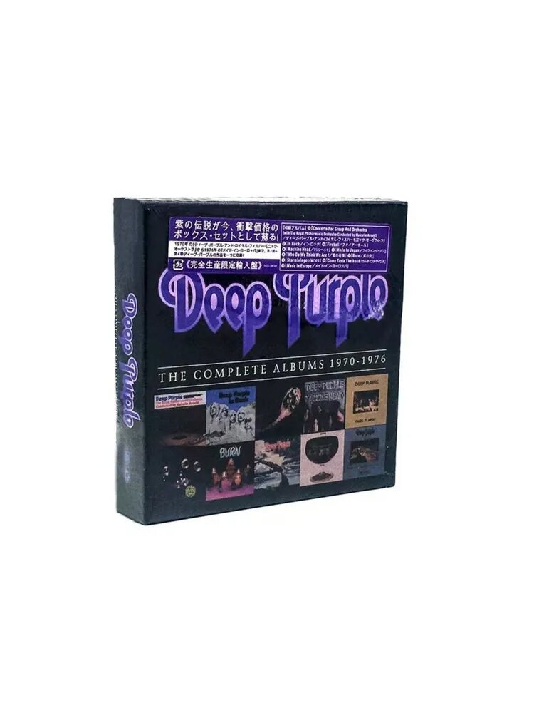 Группа Deep Purple CD The Complete Albums 1970-1976 Box Set 10 CD — фото 1