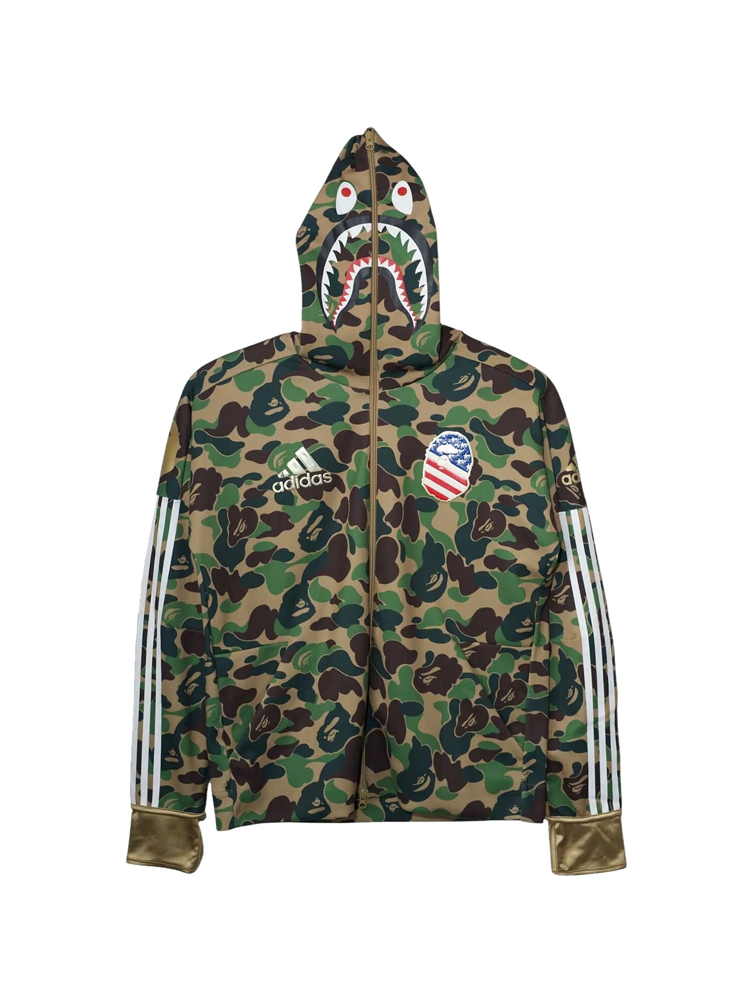 Худи A BATHING APE adidas