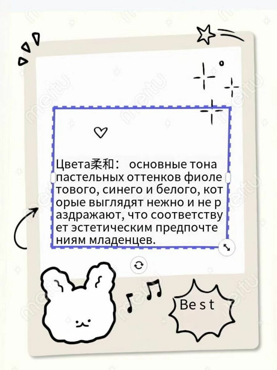 Бант для волос 5 шт. набор wula 5 шт. для девочек 5 разных дизайнов — фото 1