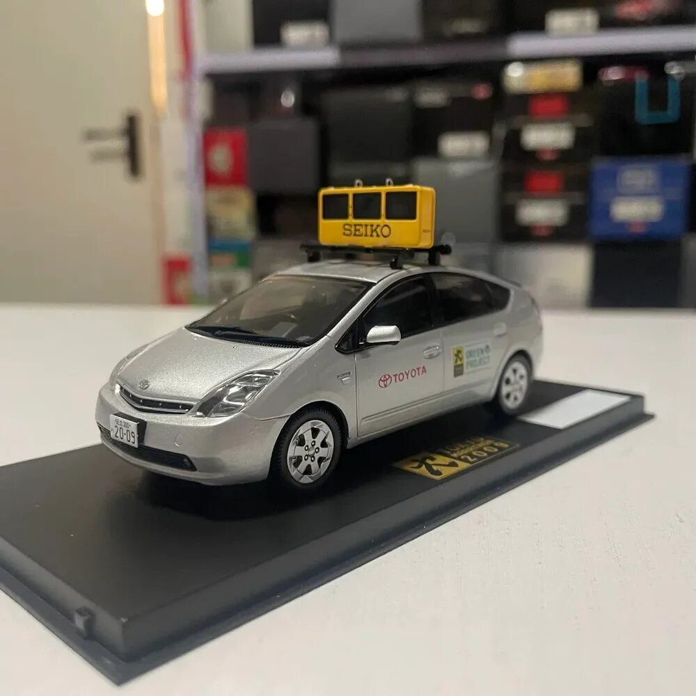 1:43 MonoX Prius 2009 Tokyo Marathon Diecast Model Модель коллекционная