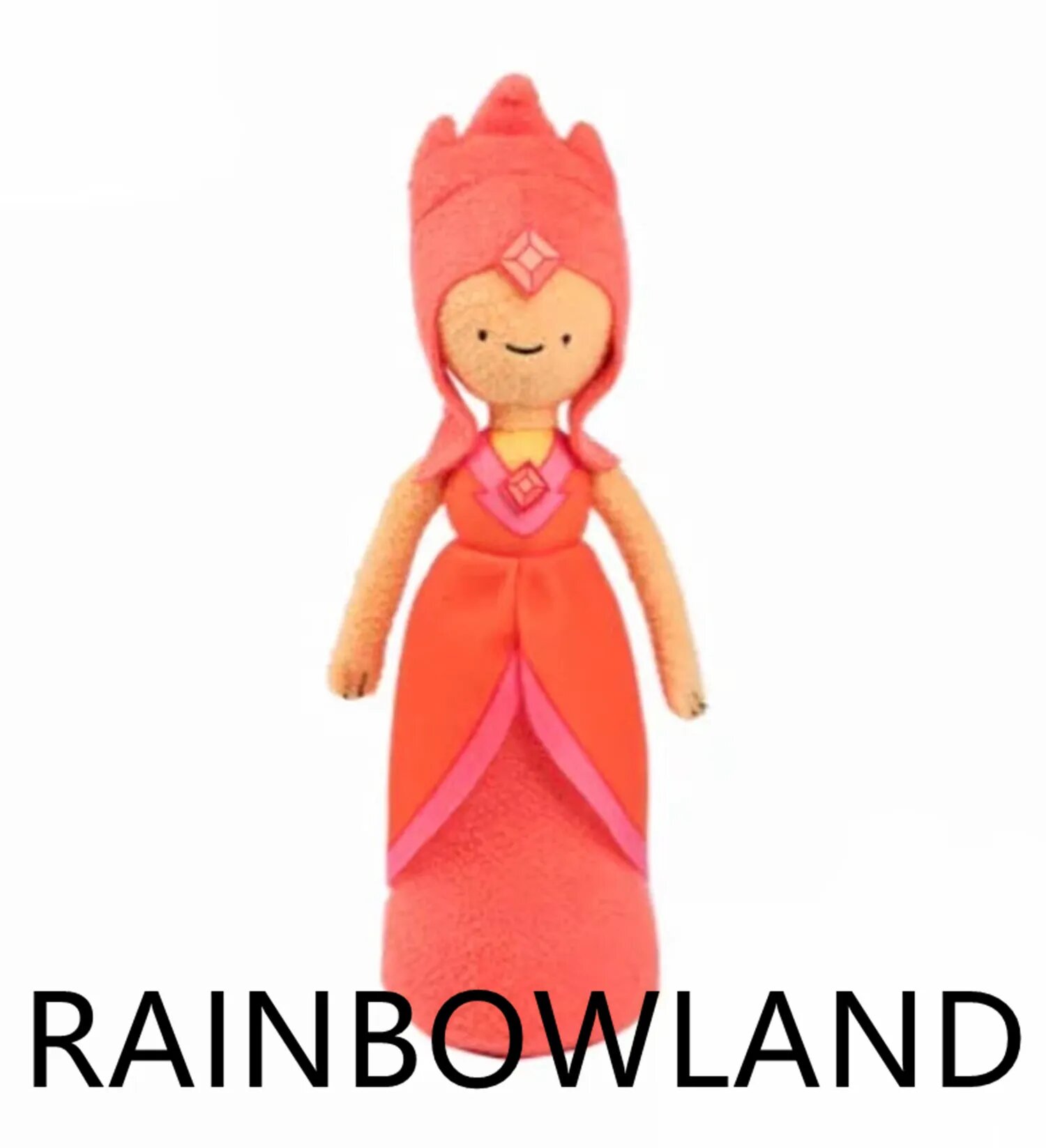 Kawaii Anime Flame Princess плюшевая игрушка 27 см