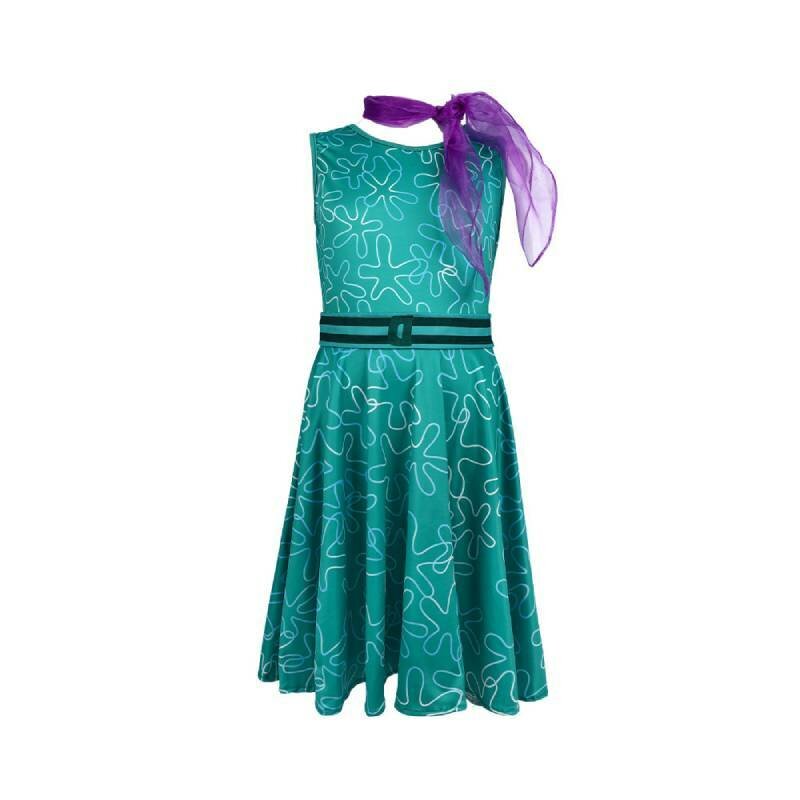 Inside out disgust kids costume t shirt for halloween cosplay and stage performance disgust-adult 180