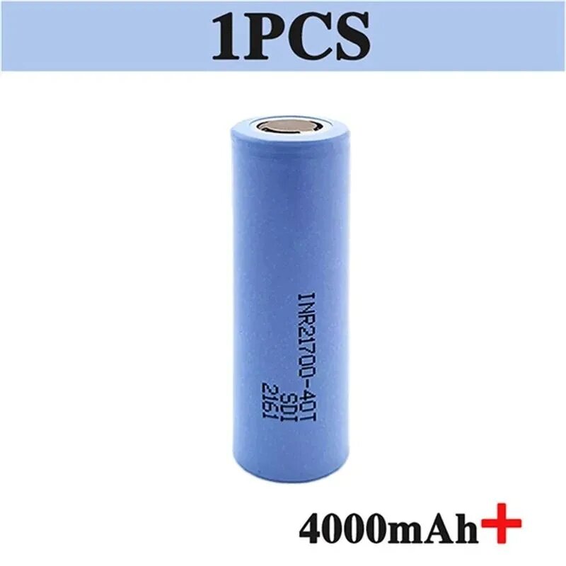 INR21700 - 400T 4000mAh 30A 40T 3.7V Высокоразрядные / литий - ионные батареи большой емкости