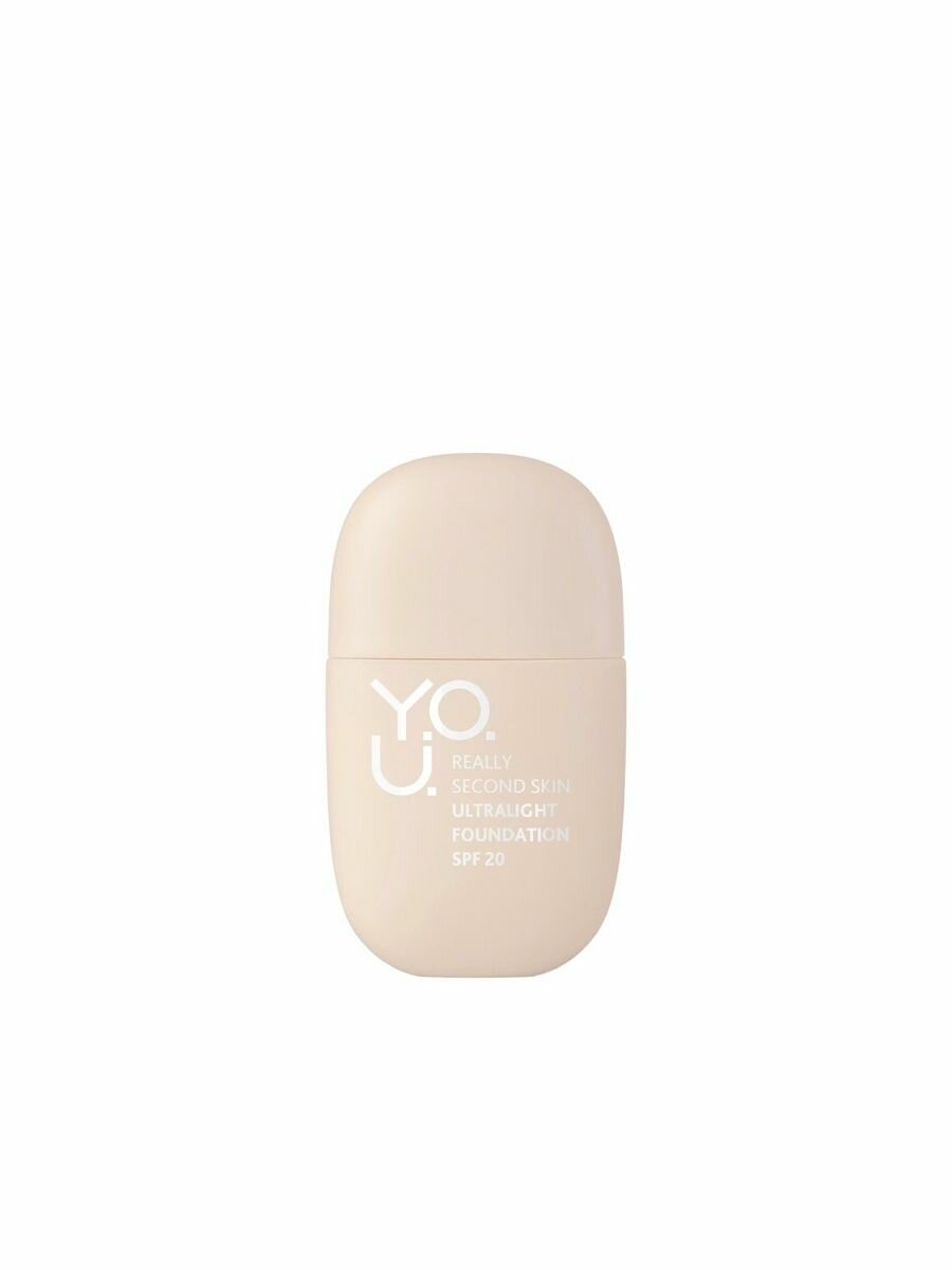 Relouis Крем тональный SPF20 ультралегкий Y.O.U. Really Second skin тон 10 Light Beige