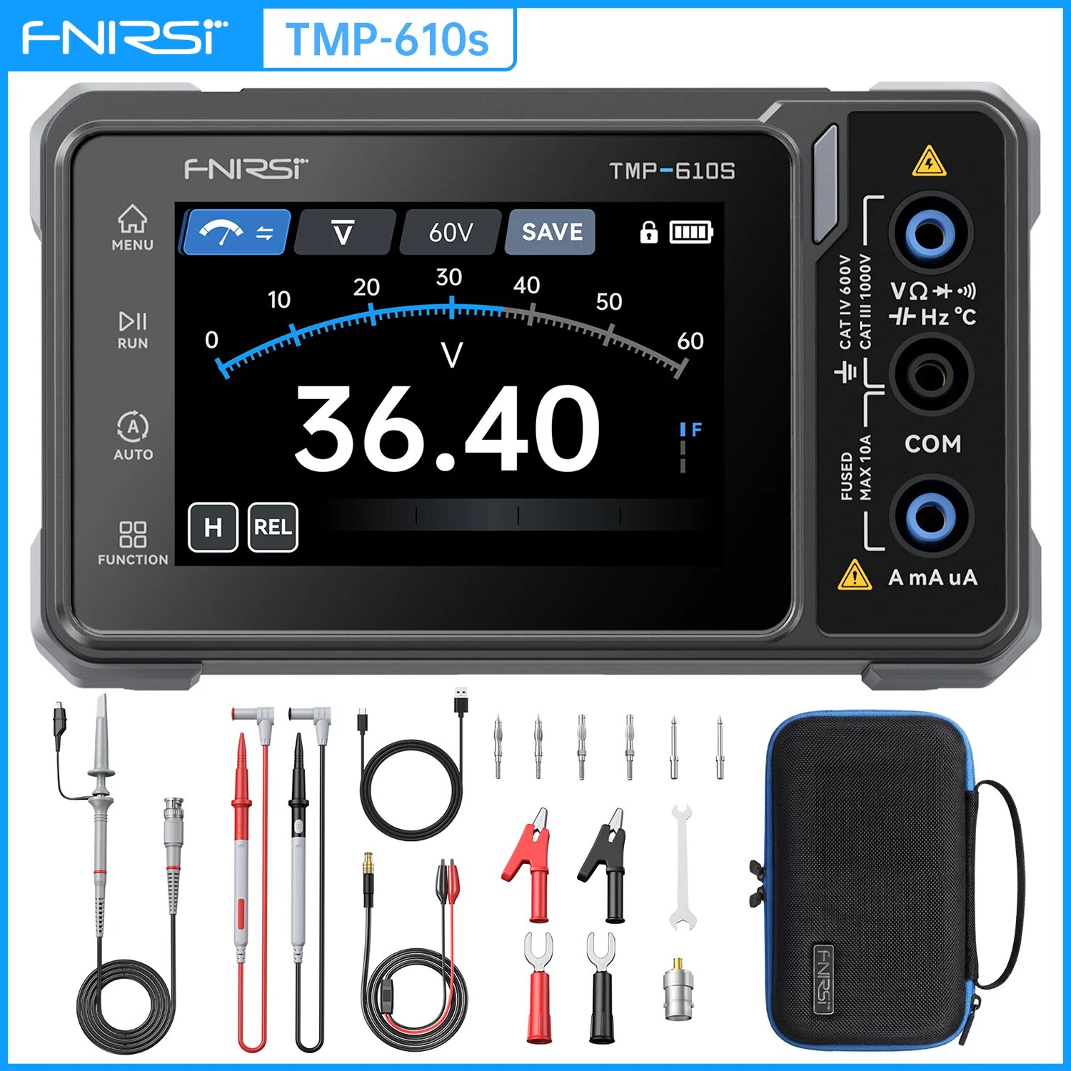 Диагностик FNIRSI TMP-600/TMP-610S для авто, инструмент автосервиса TMP-610S 3-in-1